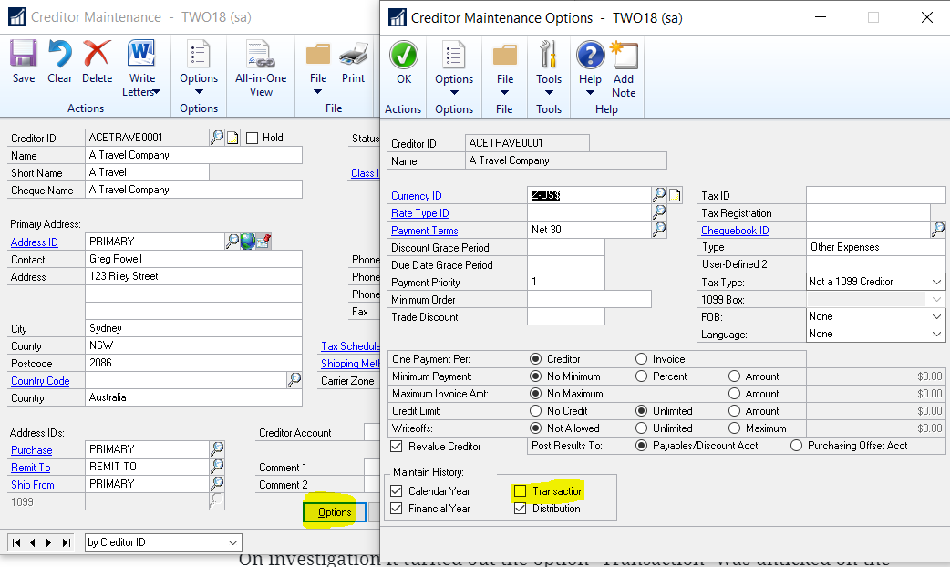 Dynamics GP – Re-create Check Stub greyed out on Payables Payment Zoom ...
