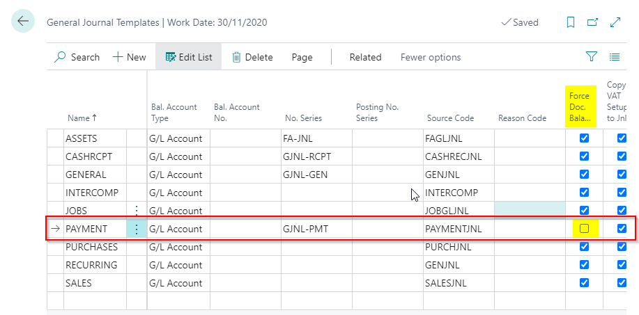 Dynamics 365 Business Central – How to post one Bank Account Ledger ...