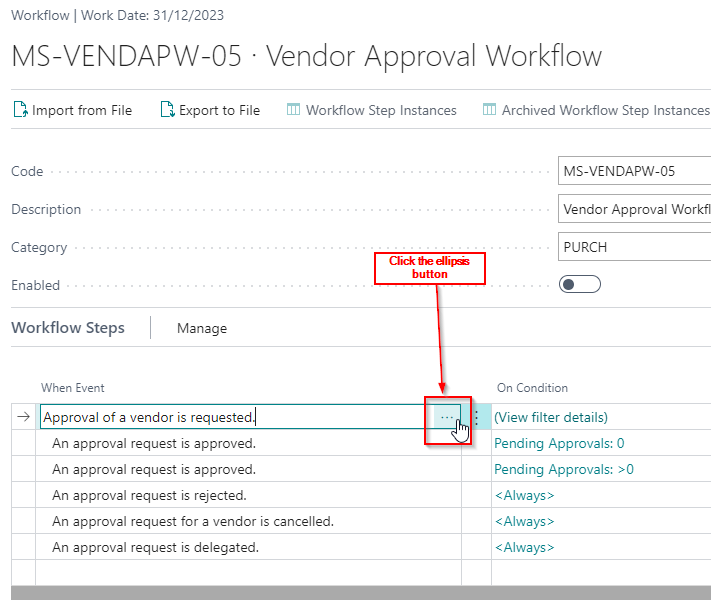 Dynamics 365 Business Central – A method to Force Approval of New ...