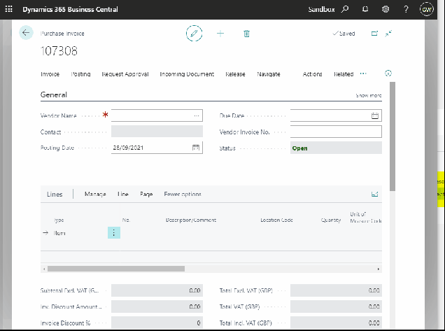 Dynamics 365 Business Central – How to Change the Description on the ...
