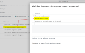 Dynamics 365 Business Central – How to create a workflow that only ...