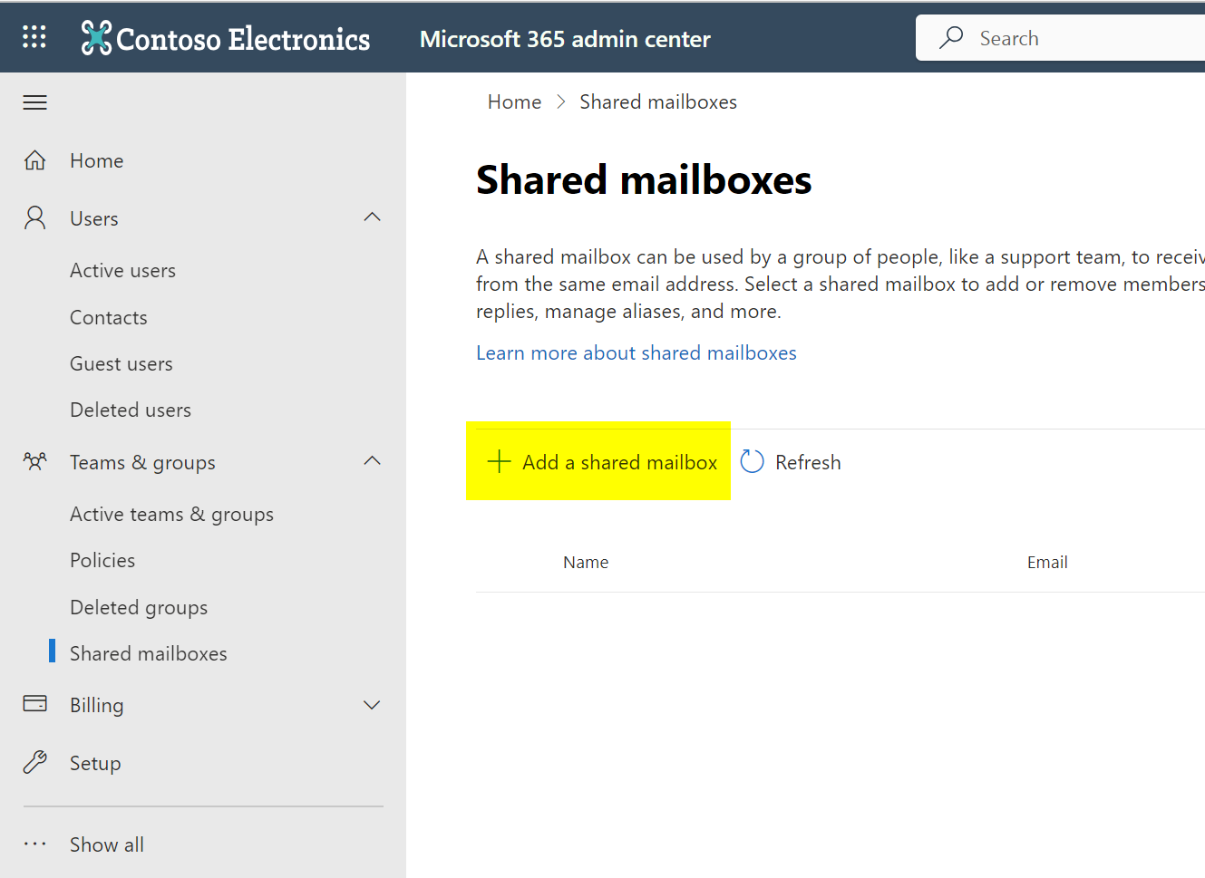 Dynamics 365 Business Central – How to add a Shared Mailbox in the ...