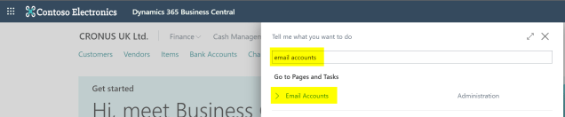 Dynamics 365 Business Central – How to add a Shared Mailbox in the ...