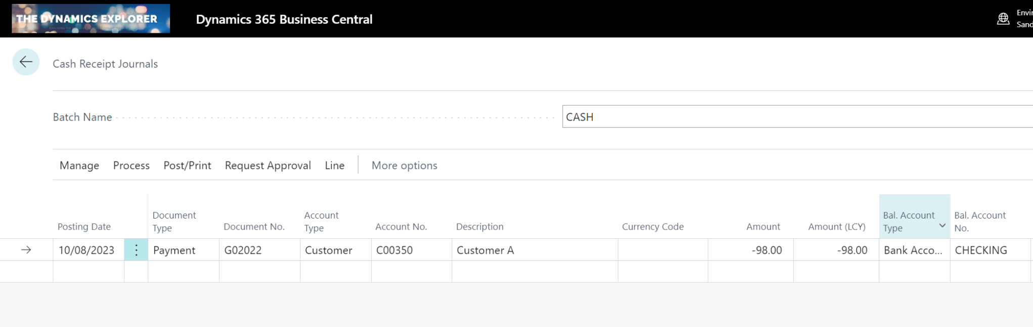 Dynamics 365 Business Central – Write off overpayments and ...