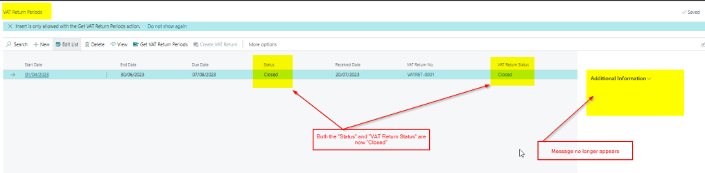 Dynamics 365 Business Central – How to remove the message “Your VAT ...