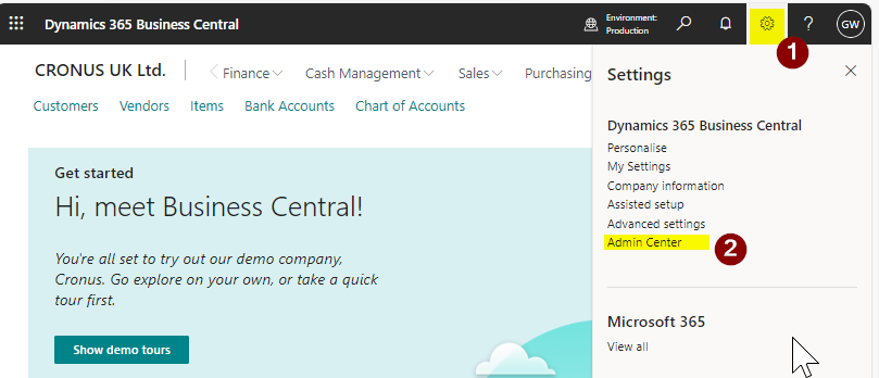 Dynamics 365 Business Central – How to try out the new Chat with ...