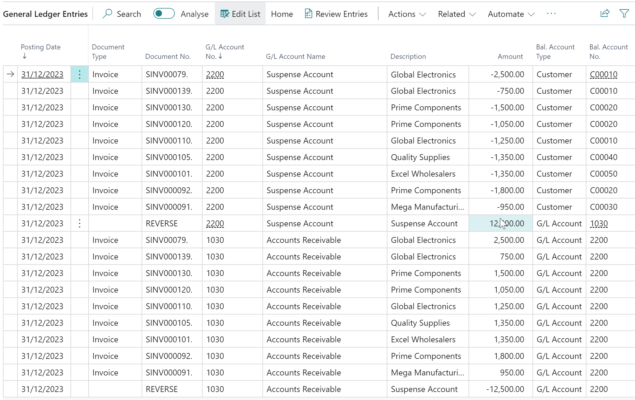 Dynamics 365 Business Central – A couple of methods I use when posting ...