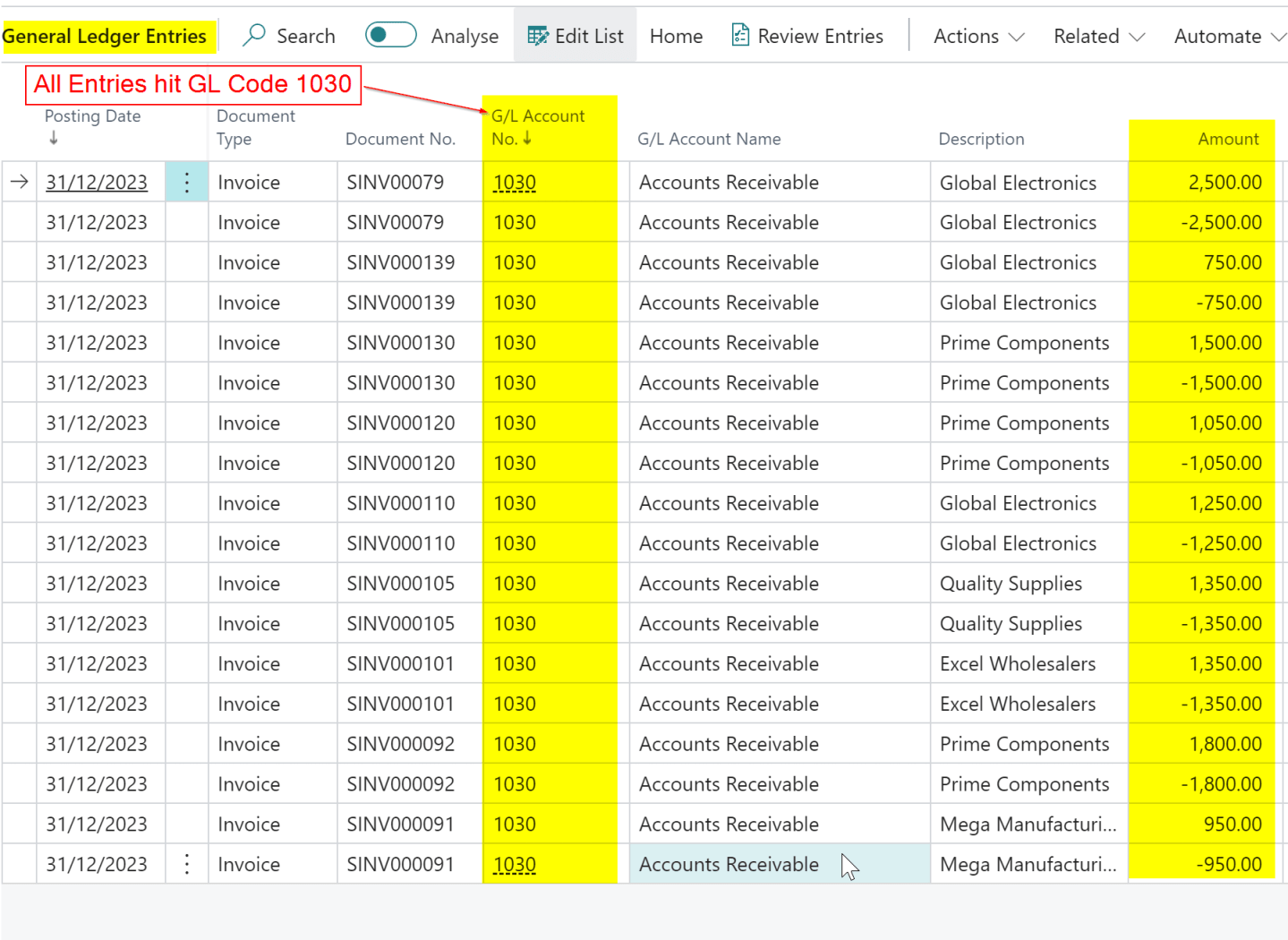 Dynamics 365 Business Central – A couple of methods I use when posting ...