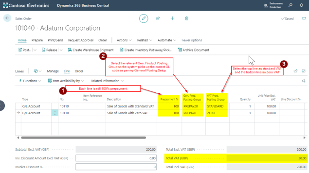Dynamics 365 Business Central – How to manage different VAT rates when ...