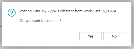 Dynamics 365 Business Central – Considerations for Document Date and ...