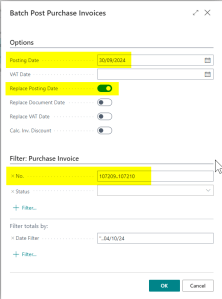 Dynamics GP to Dynamics 365 Business Central – How to post a batch of ...