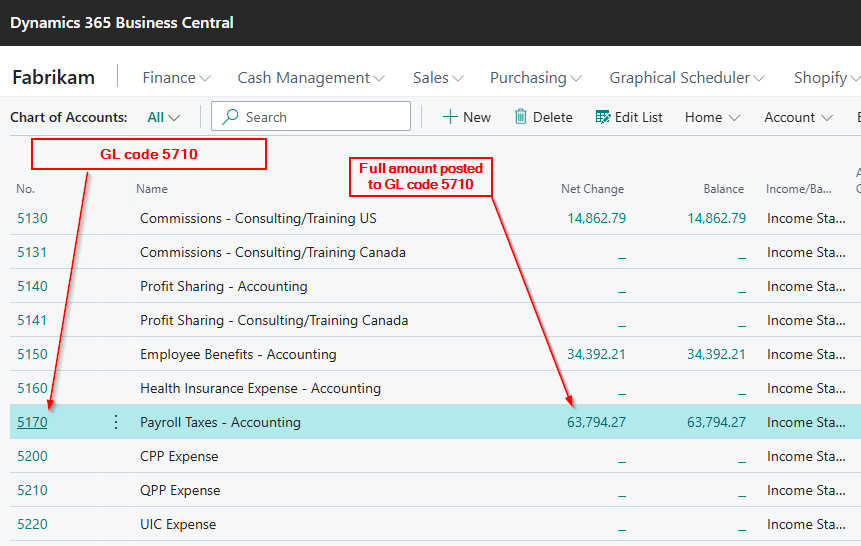 Dynamics 365 Business Central